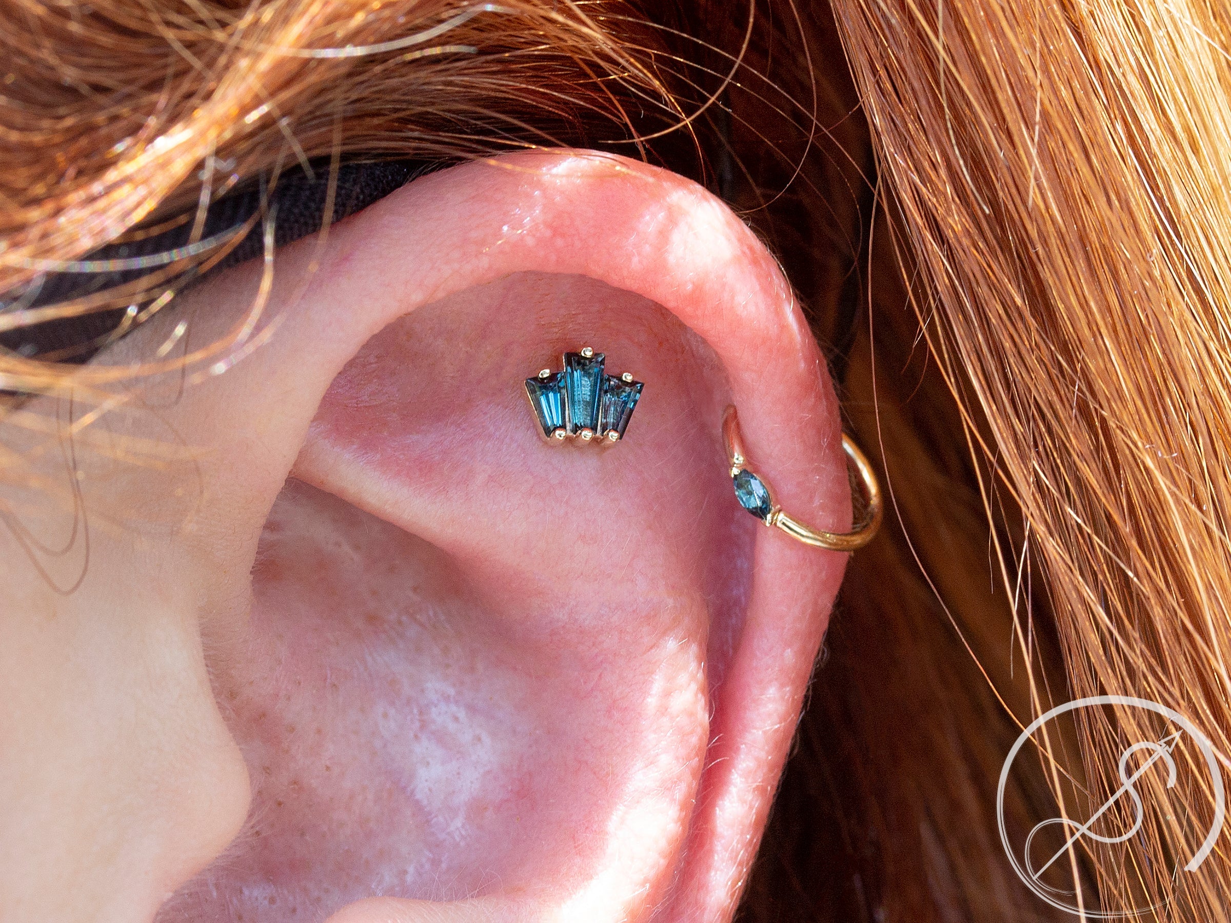 Rings for healed cartilage: Helix, Tragus, Rook, Forward Helix ...